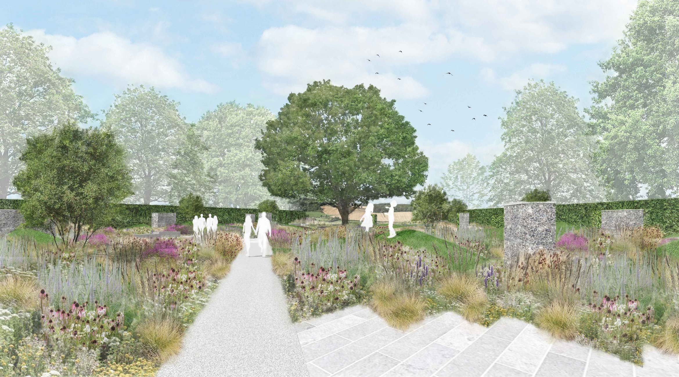 Chilterns garden | Colm Joseph Gardens - Garden Designer Cambridge ...